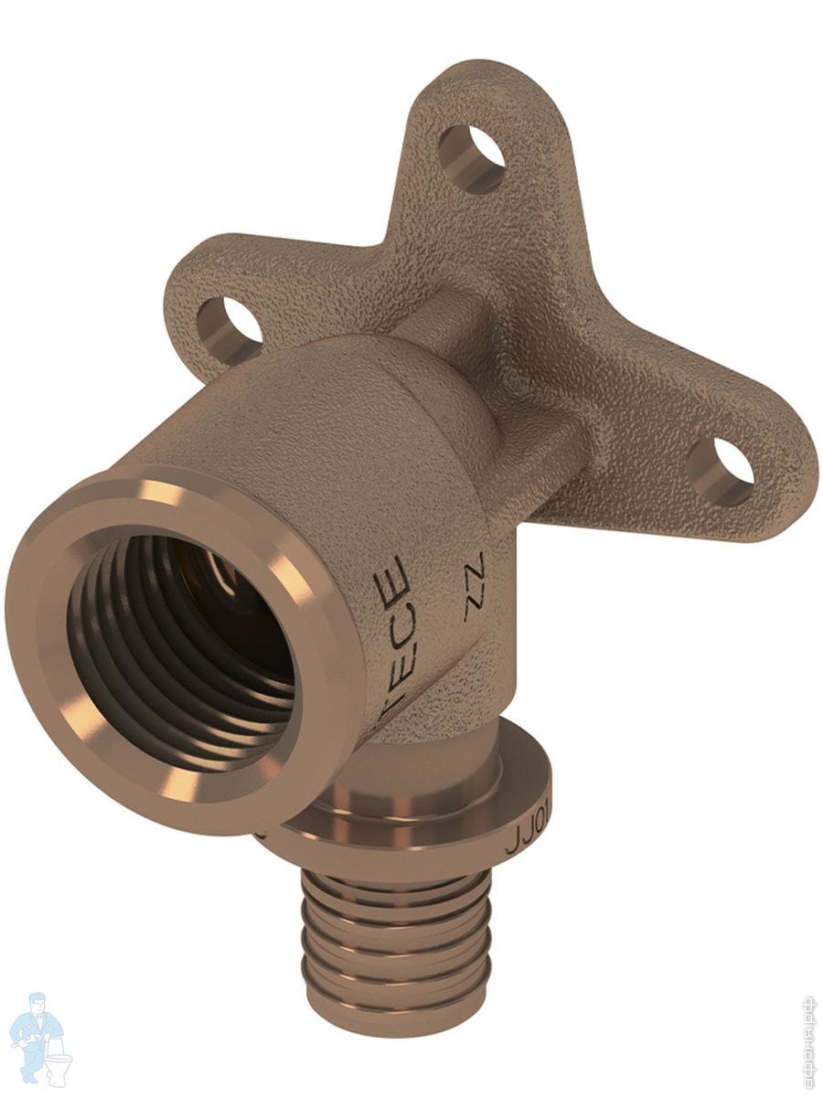 *>Водорозетка TECEflex 20х1/2''В, бронза, арт.708611 | Афоня.рф, цена 2 124 руб.