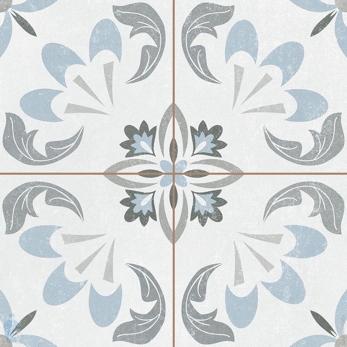 Плитка напольная DVOMO TIMELESS SIXTIES (450х450) орнамент (кв.м.) 6шт ...